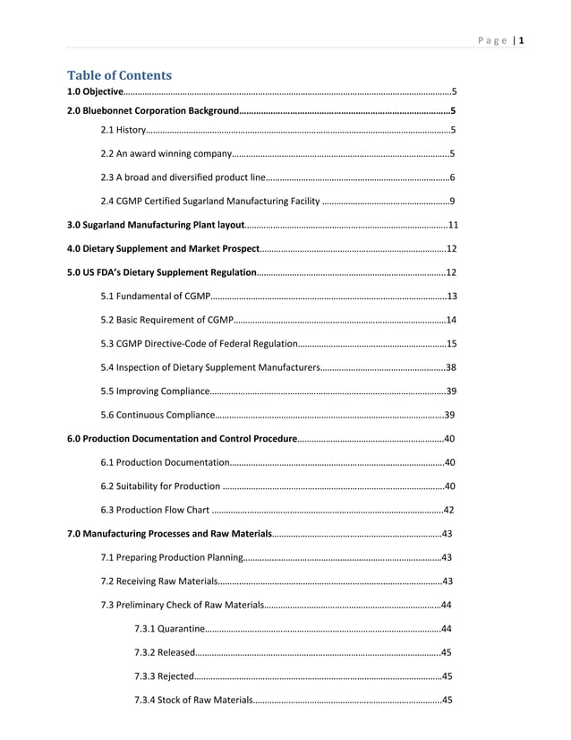 cGMP Training Course | PDF