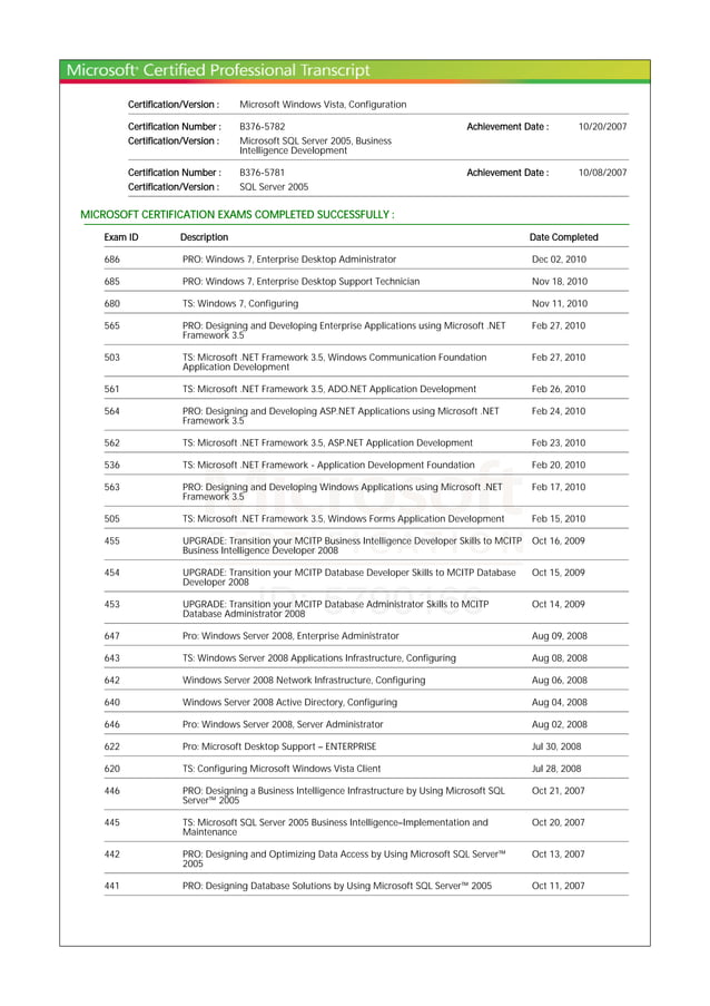 Nick Miletic - Microsoft Transcript | PDF