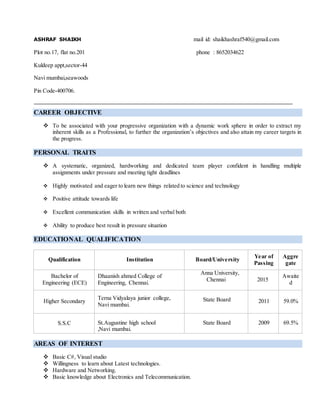 Resume (2) | PDF