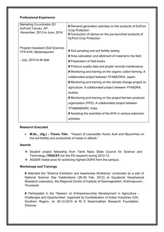 SHIVAKUMAR. P - Resume | PDF
