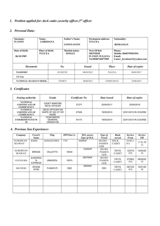 application | DOC | Cruises | Travel Type