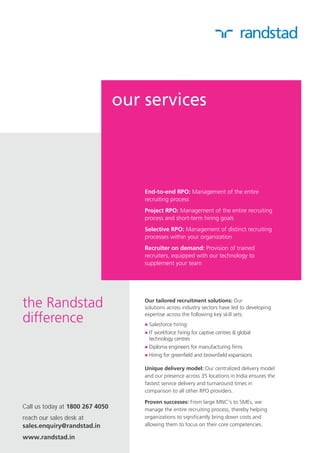 Randstad- RPO | PDF
