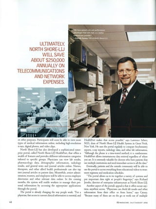 Cisco IQ Magazine - Better Patient Care - August, 2002 | PDF