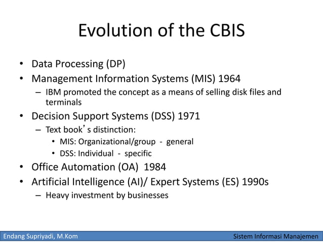 CBIS (COMPUTER BASE INFORMATION SYSTEM) | PPTX