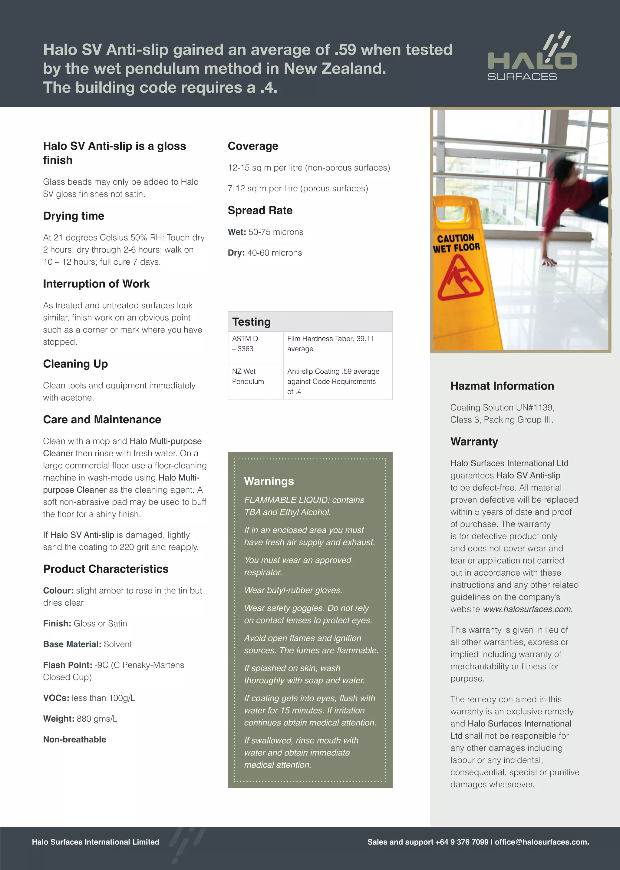 Halo Antislip | PDF
