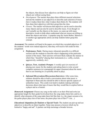 Lesson Adjectives | DOC