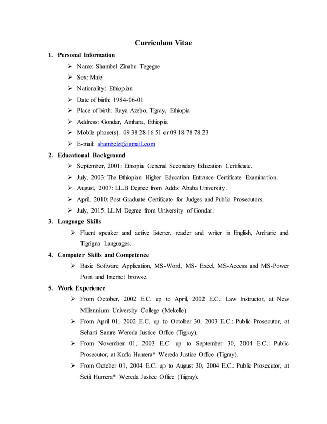 Shambel's Document | DOCX