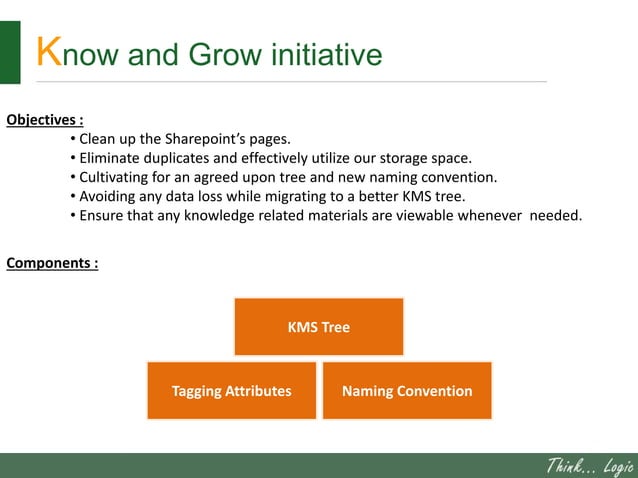Know and Grow Alignment 1 | PPT