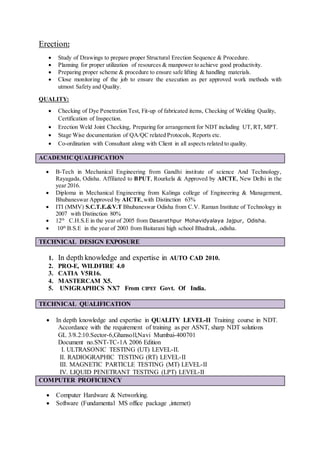 BHABANI RESUME -2016 | DOCX