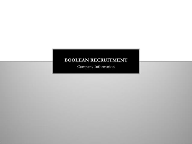 About Boolean | PPT