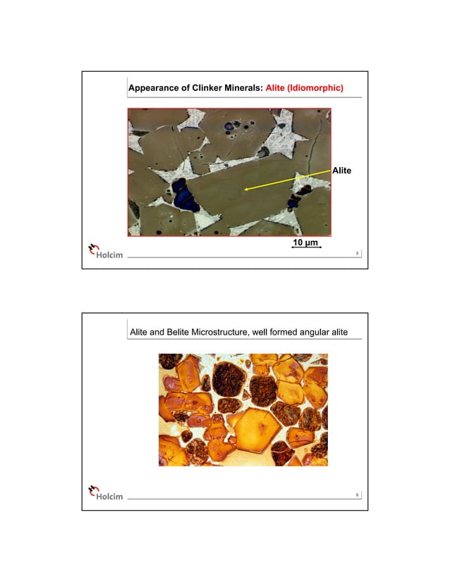 3 c clinker microscopy | PDF
