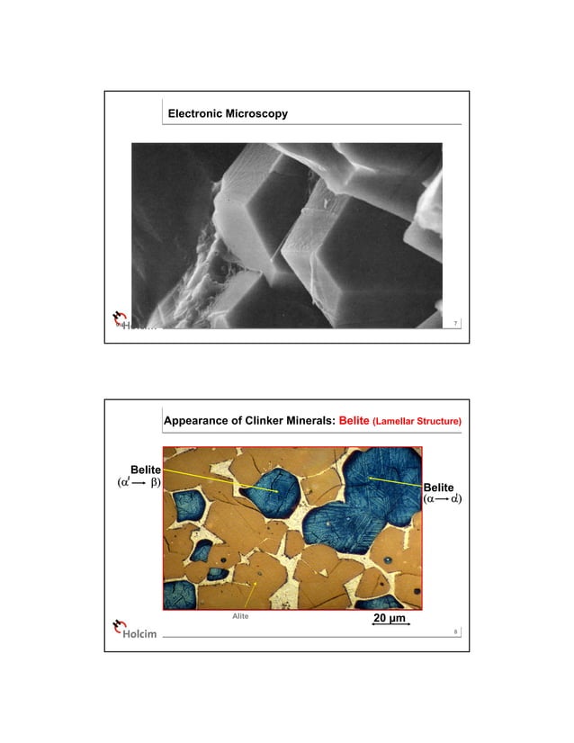 3 c clinker microscopy | PDF