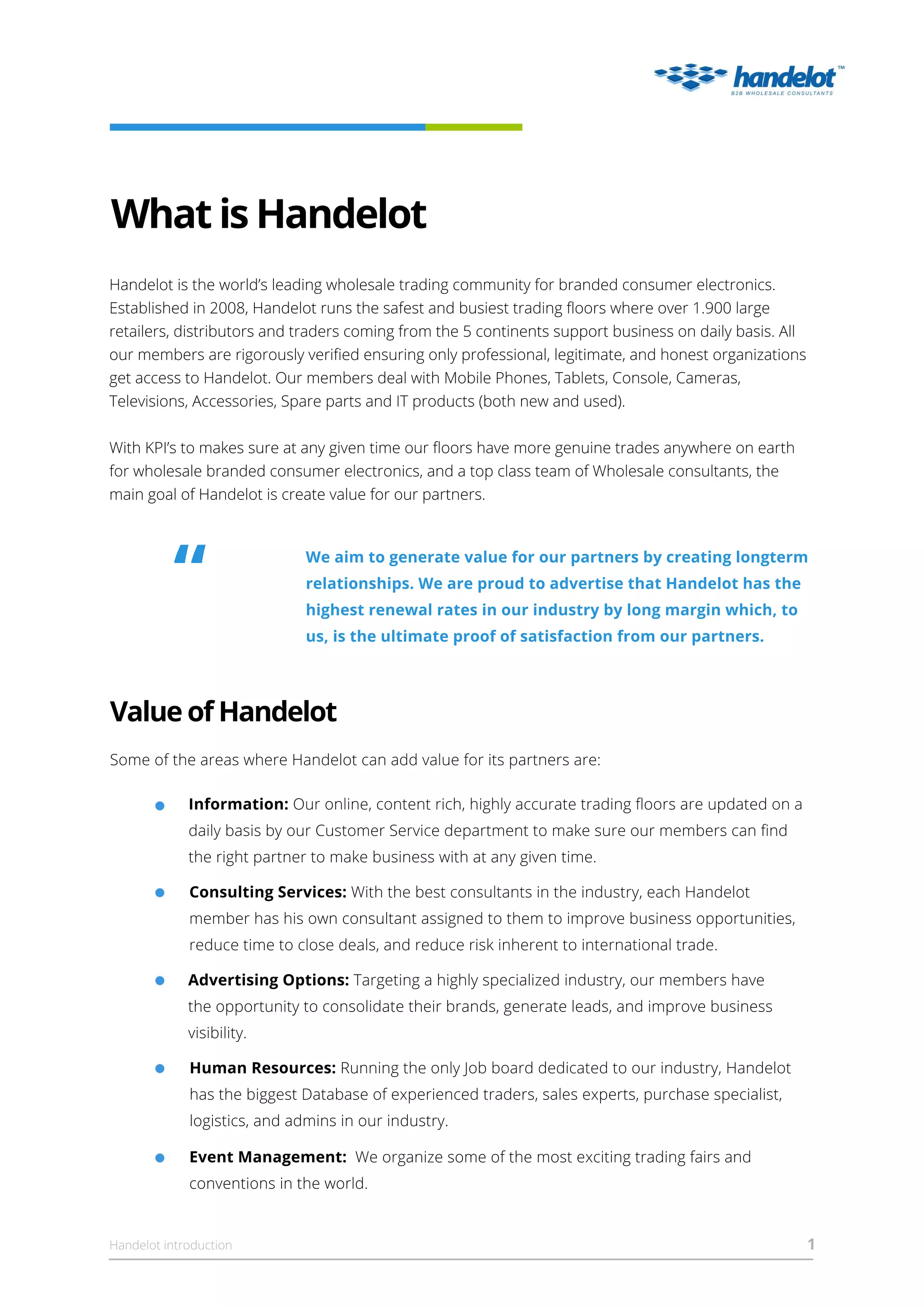 handelot-presentation | PDF