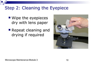 3 cd rom_microscope_maintenance | PPT