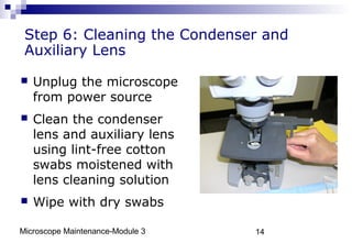 3 cd rom_microscope_maintenance | PPT
