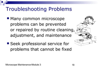 3 cd rom_microscope_maintenance | PPT