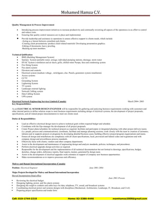 CV-M.Hamza-KSA.. | PDF