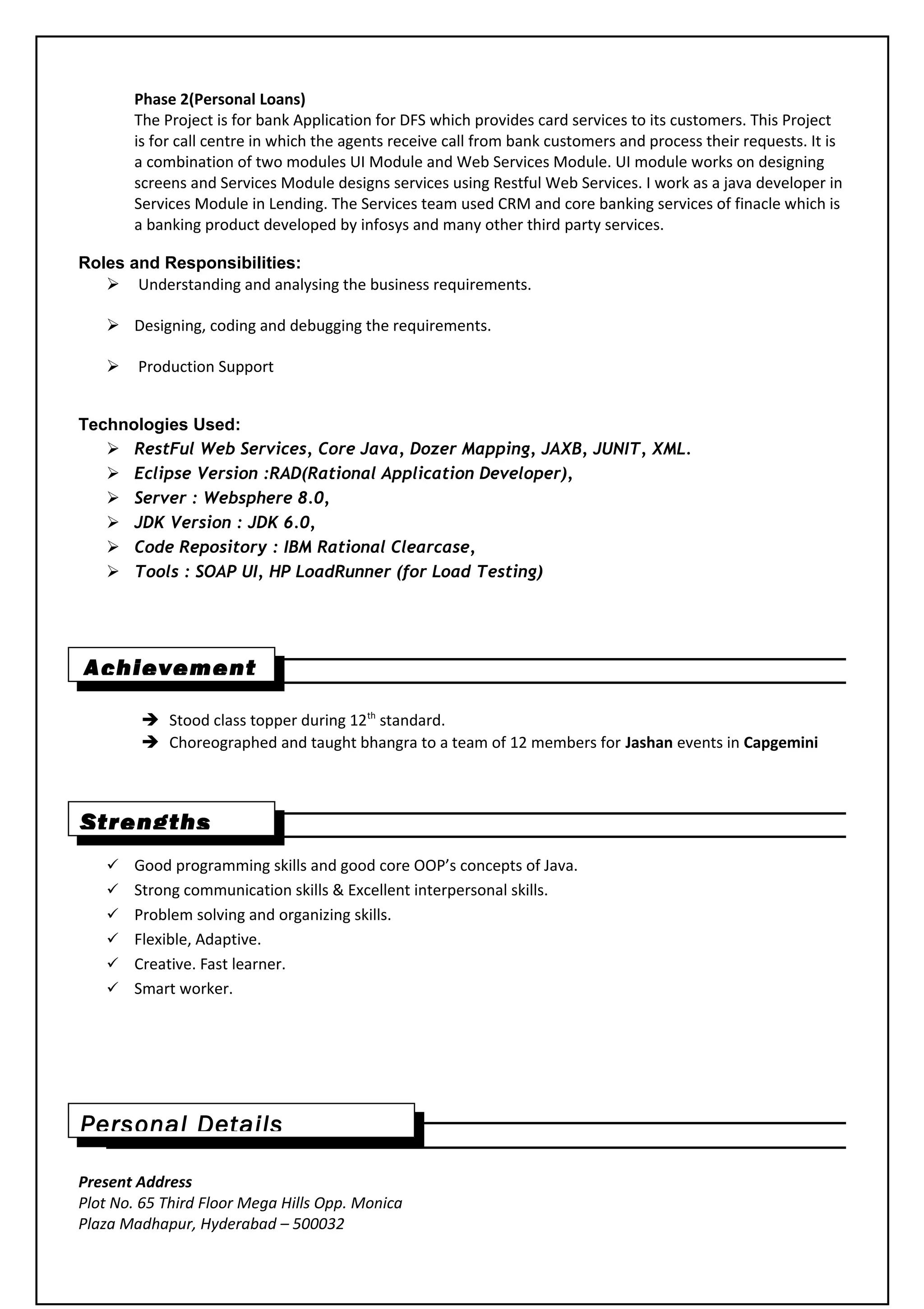 Curriculum Vitae | DOC