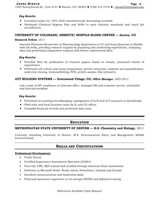 JH Resume | PDF
