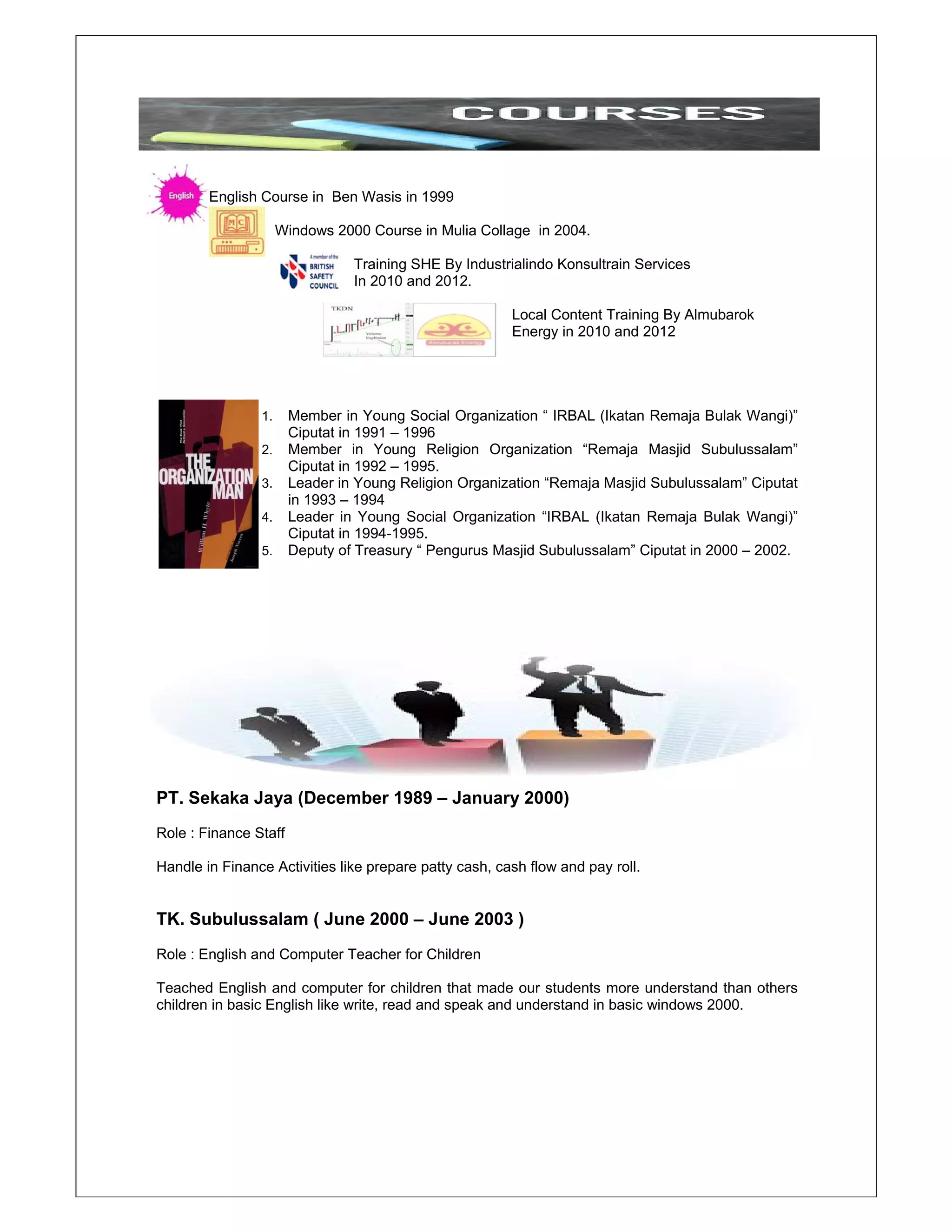 CV Agung Prasetyo | PDF