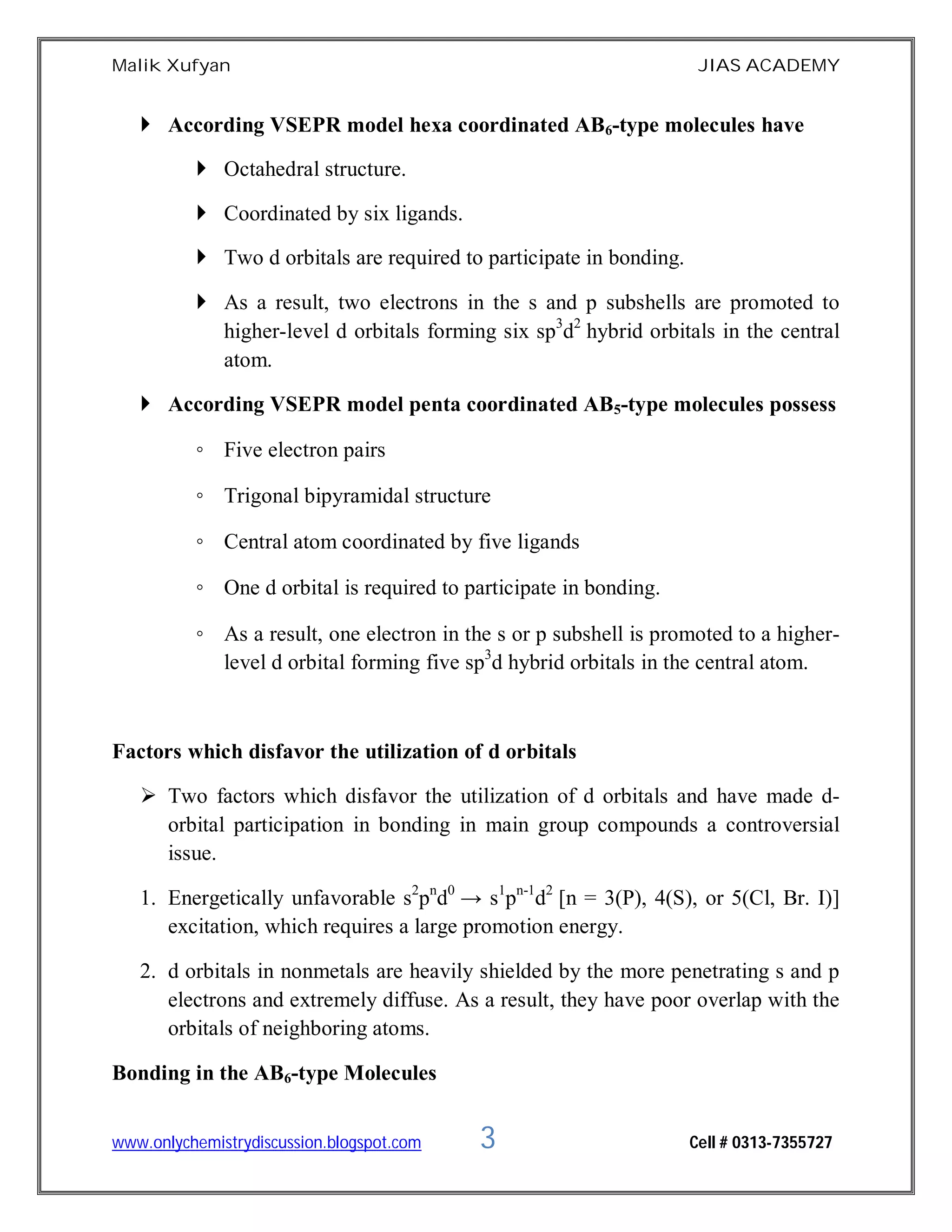 3 center 4 electrons bond By Malik Xufyan | PDF