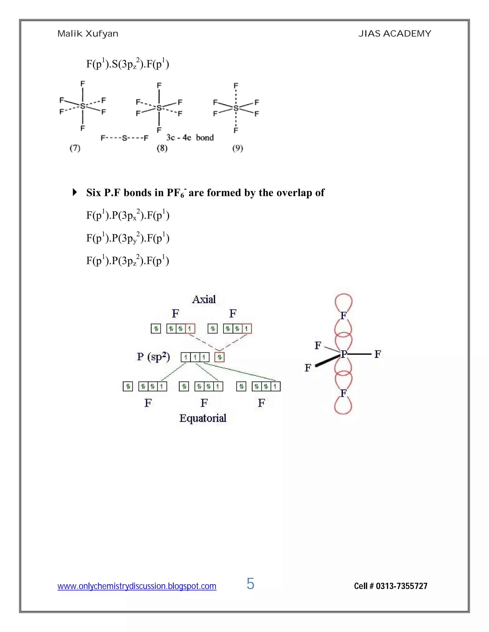 3 center 4 electrons bond By Malik Xufyan | PDF