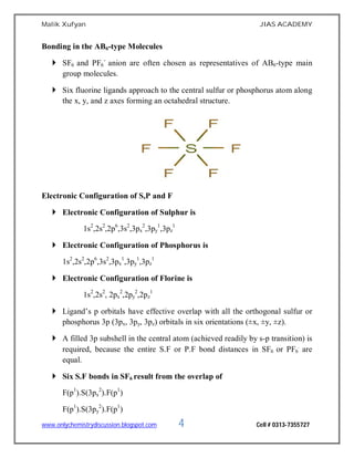 3 center 4 electrons bond By Malik Xufyan | PDF