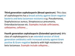 Pharmaceutical note on cephalosporins.pptx