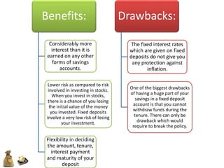 Advantages Of Recurring Deposit Account