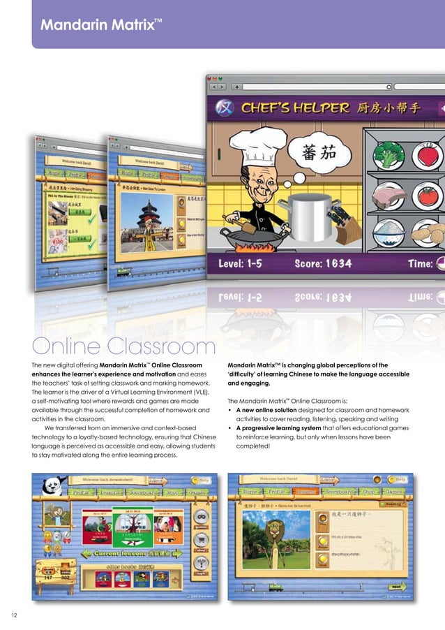 Mandarin Matrix BROCHURE 2013 | PDF