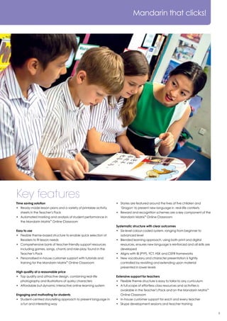 Mandarin Matrix BROCHURE 2013 | PDF