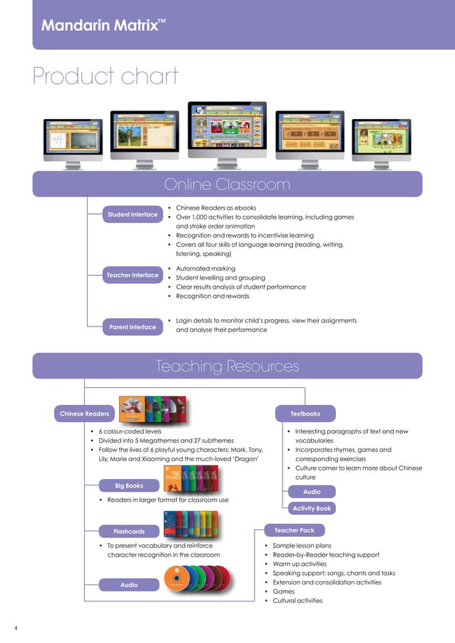 Mandarin Matrix BROCHURE 2013 | PDF