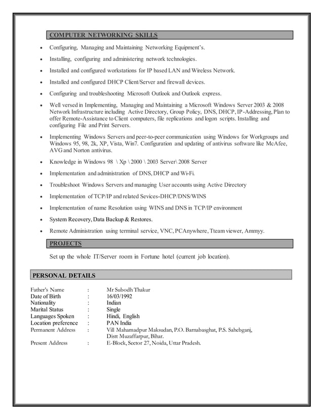 Adarsh cv | PDF