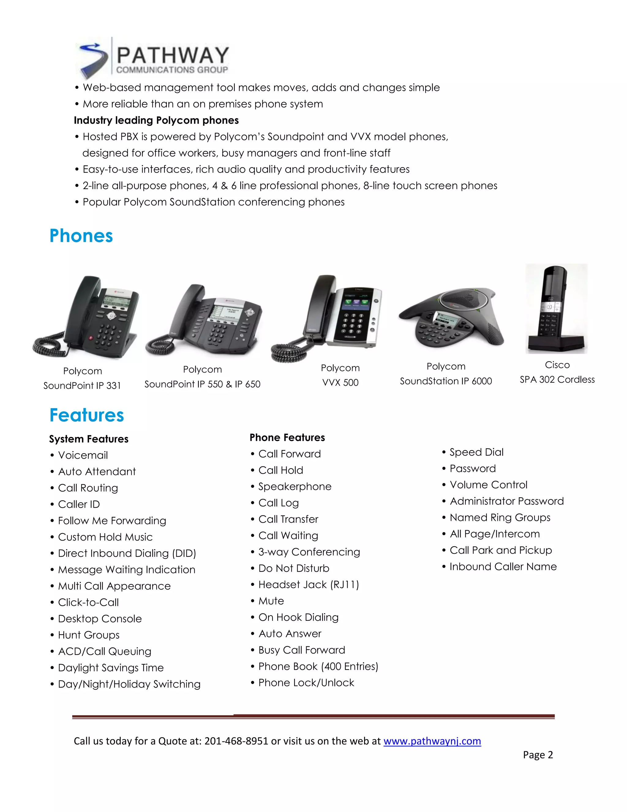 PBX-Brochure | PDF | Email | Internet