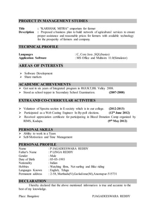 JAGADEESWARA REDDY | PDF