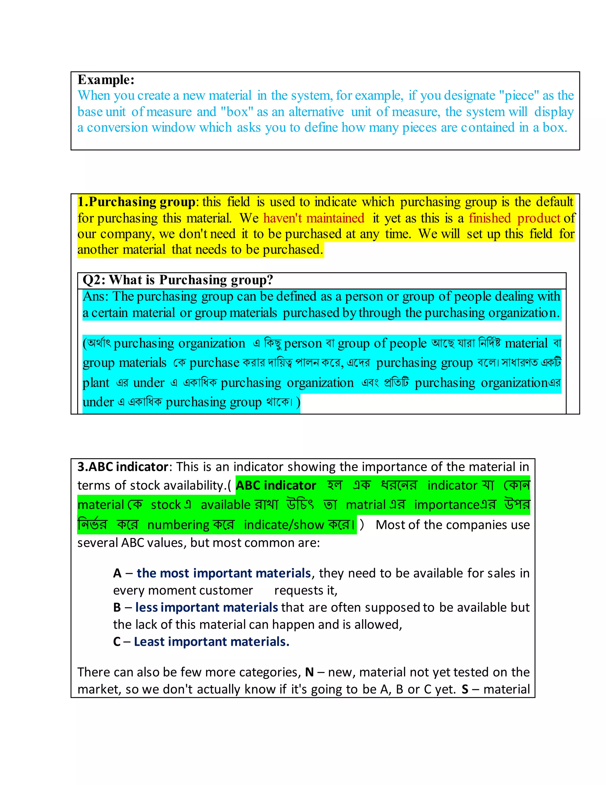 MRP views in Material Master | DOCX