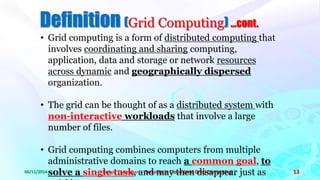 Security in cloud (and grid) computing Overview | PPTX