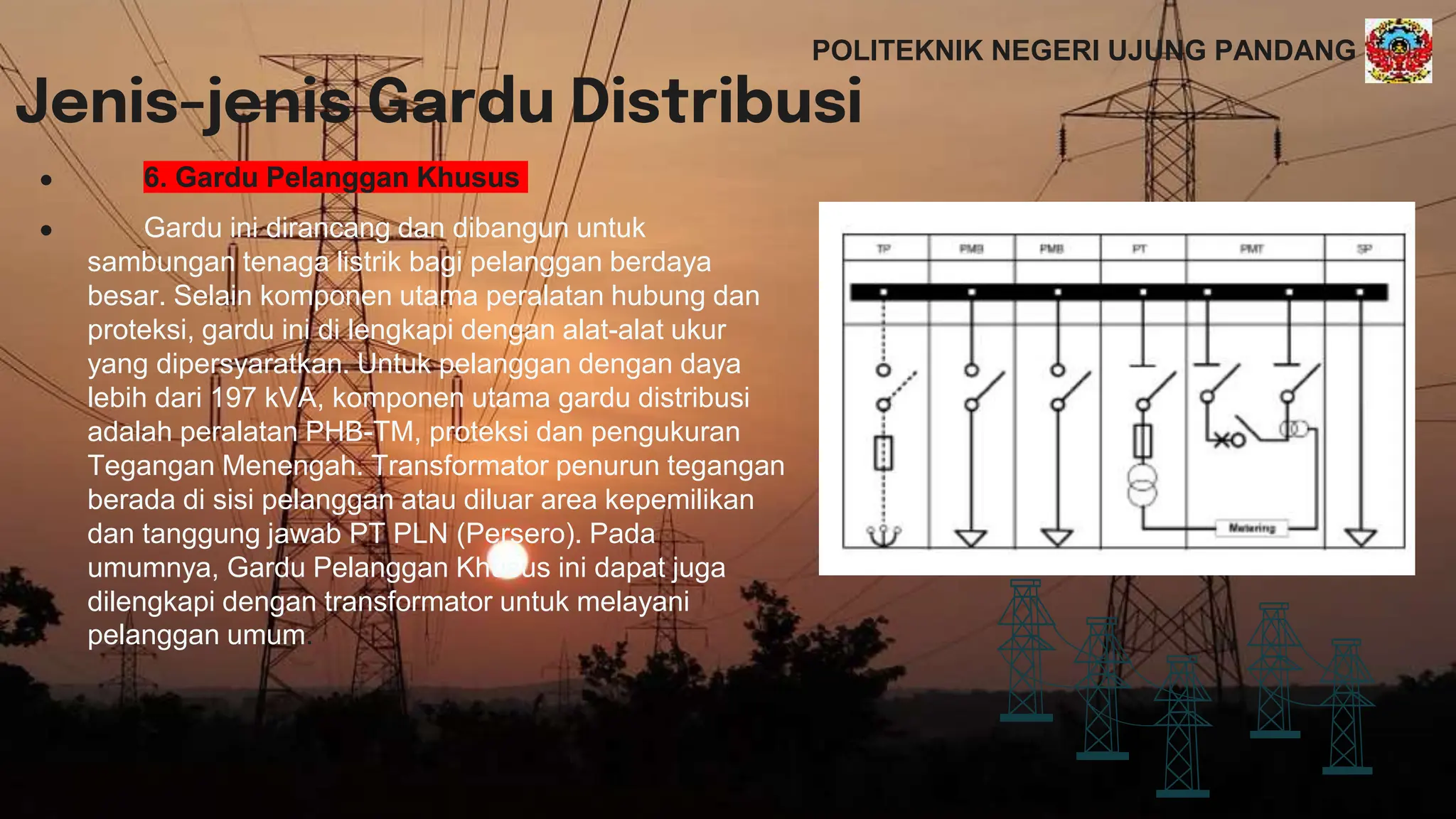 GARDU DISTRIBUSI SISTEM TENAGA LISTRIK 20 kv/380 V/220V | PPTX