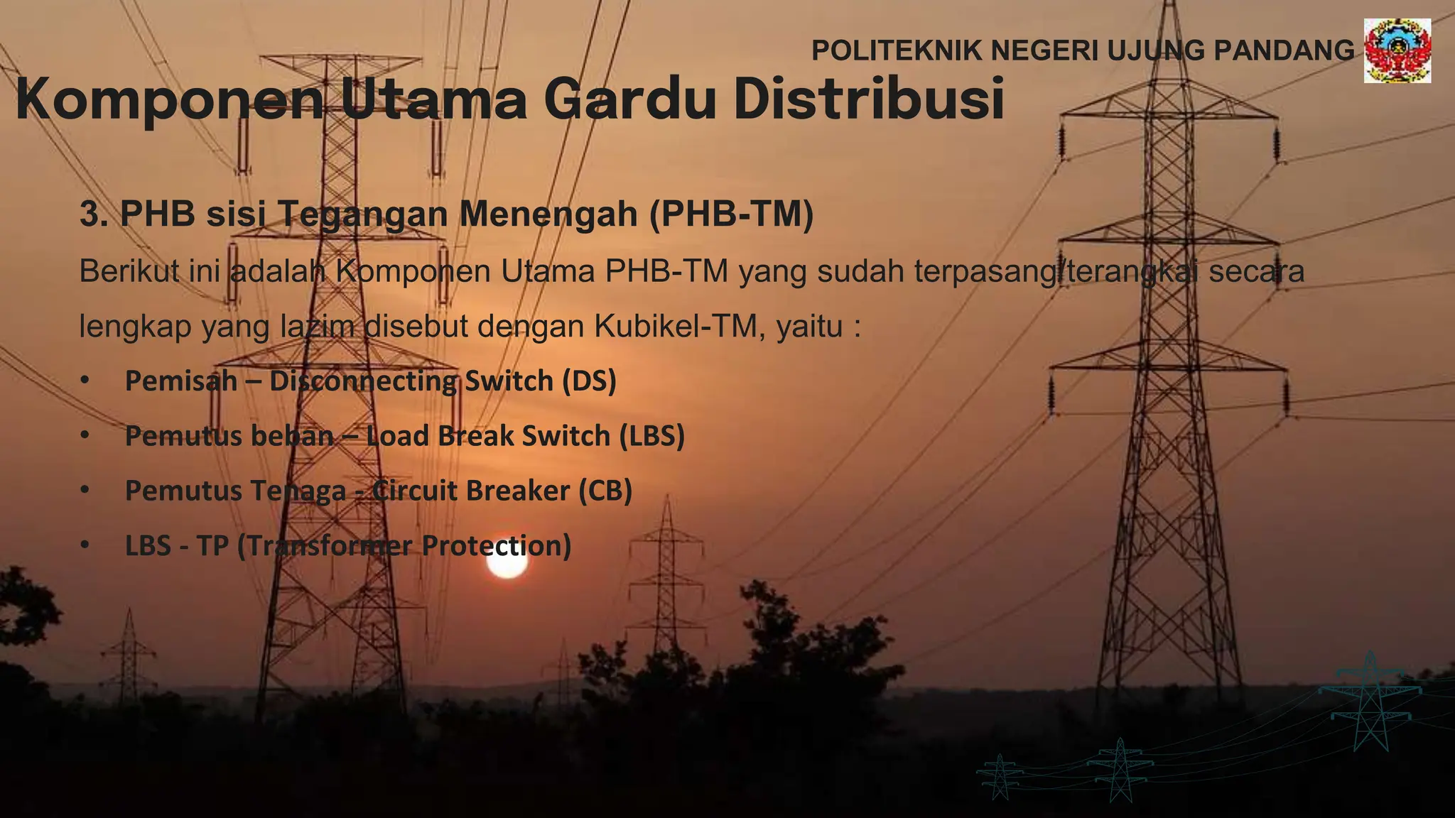 GARDU DISTRIBUSI SISTEM TENAGA LISTRIK 20 kv/380 V/220V | PPTX
