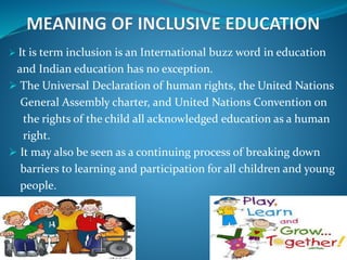 3 challenges in inclusive education | PPTX