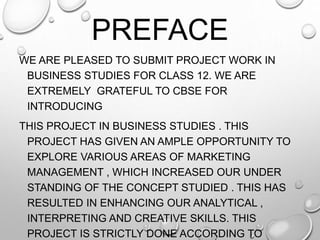 Presentation on Fairness cream of Marketing For Business Studies 12th ...