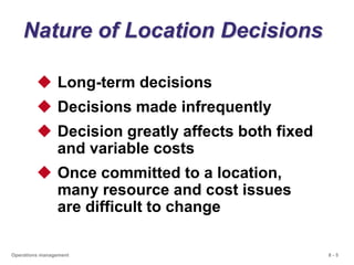 3 Chapter 5 facilities location.ppt