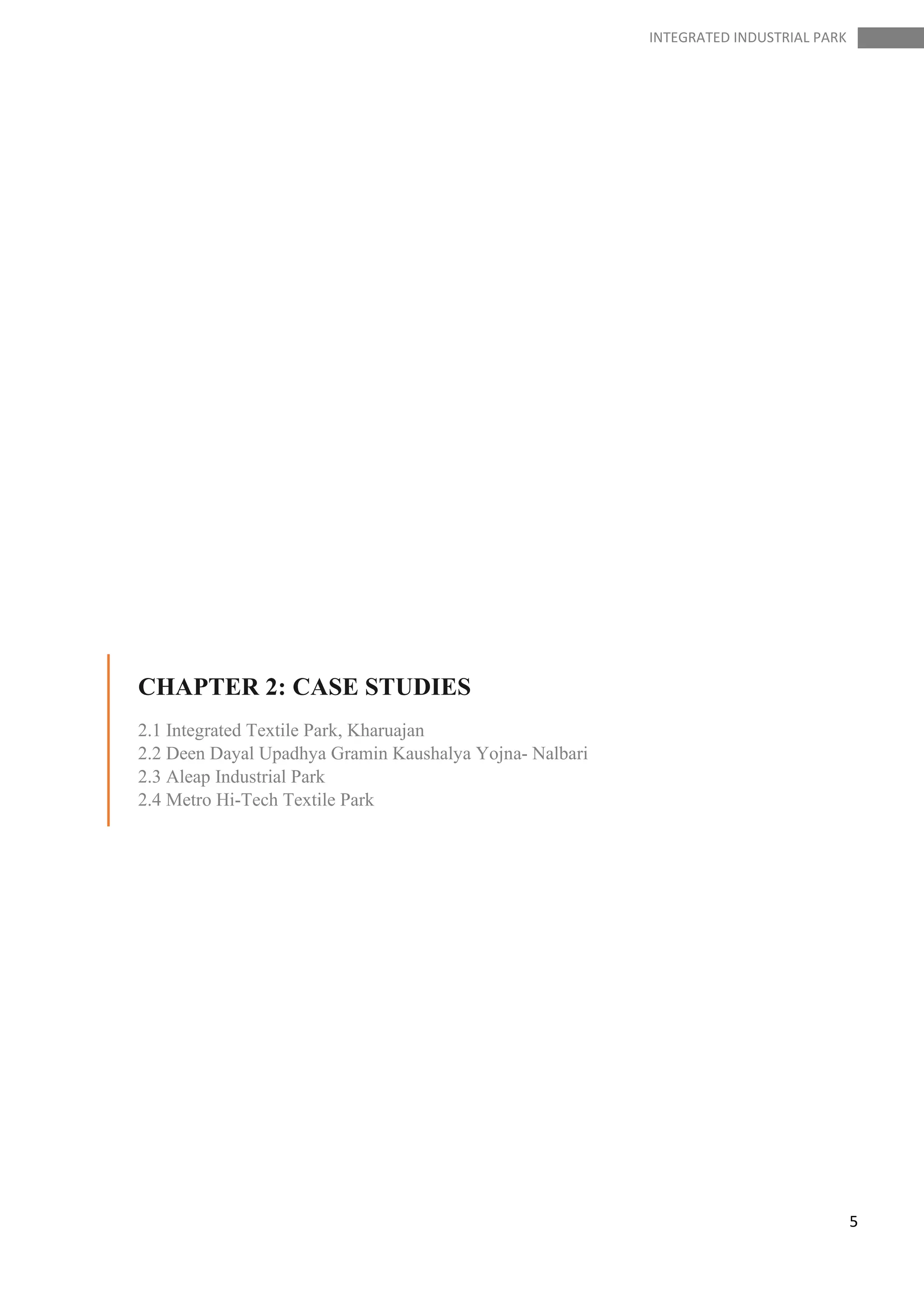 Thesis Report on Integrated Industrial Park | PDF