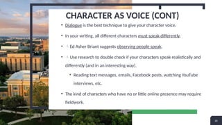 3_Characters[1].pptx creative writing final | PPTX