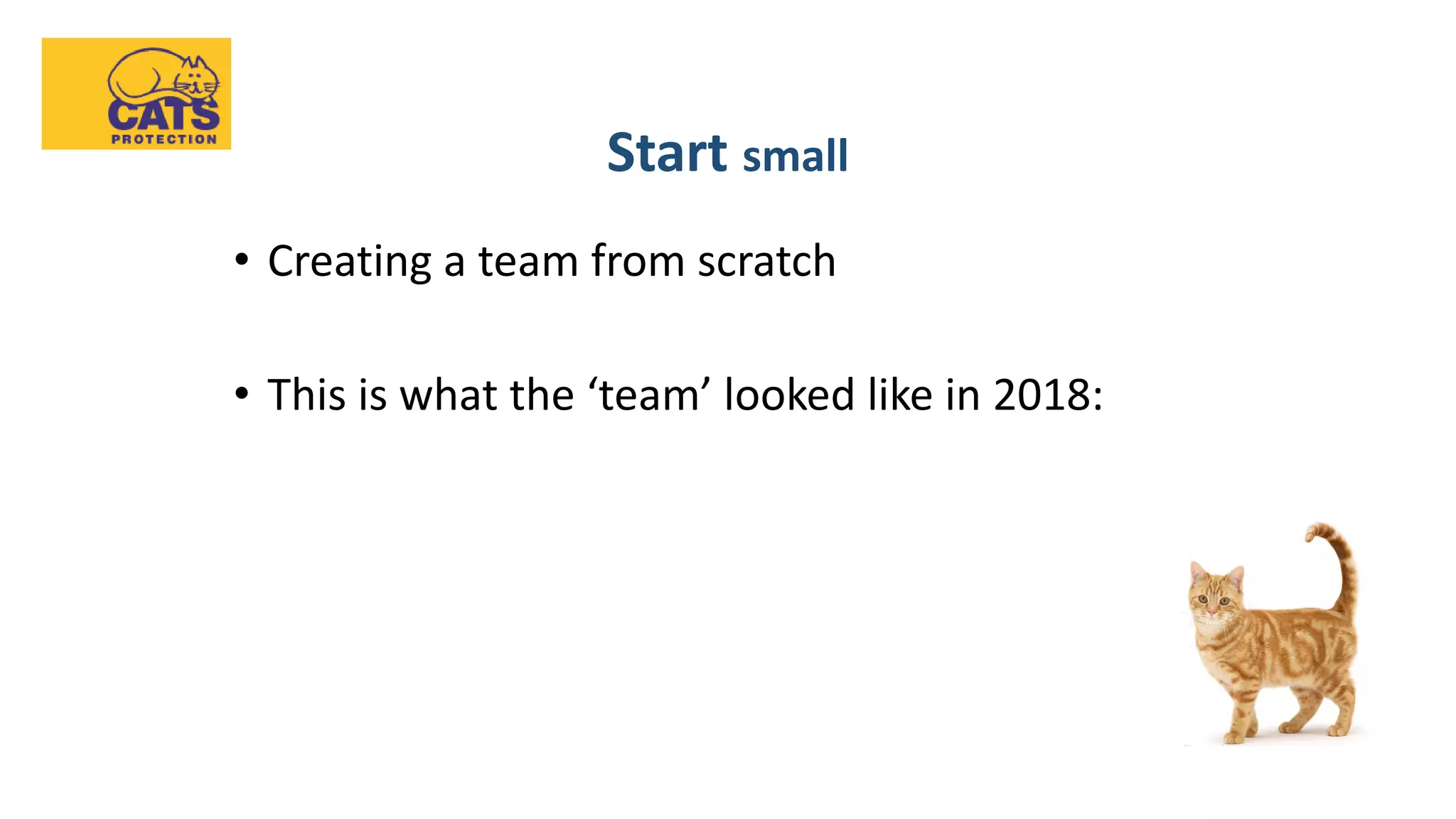 Think big, start small and scale quickly | PPT