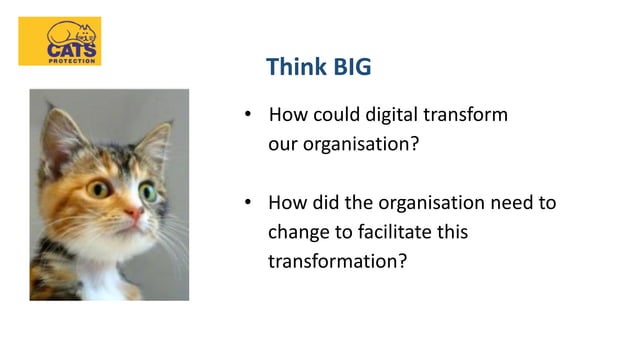 Think big, start small and scale quickly | PPT