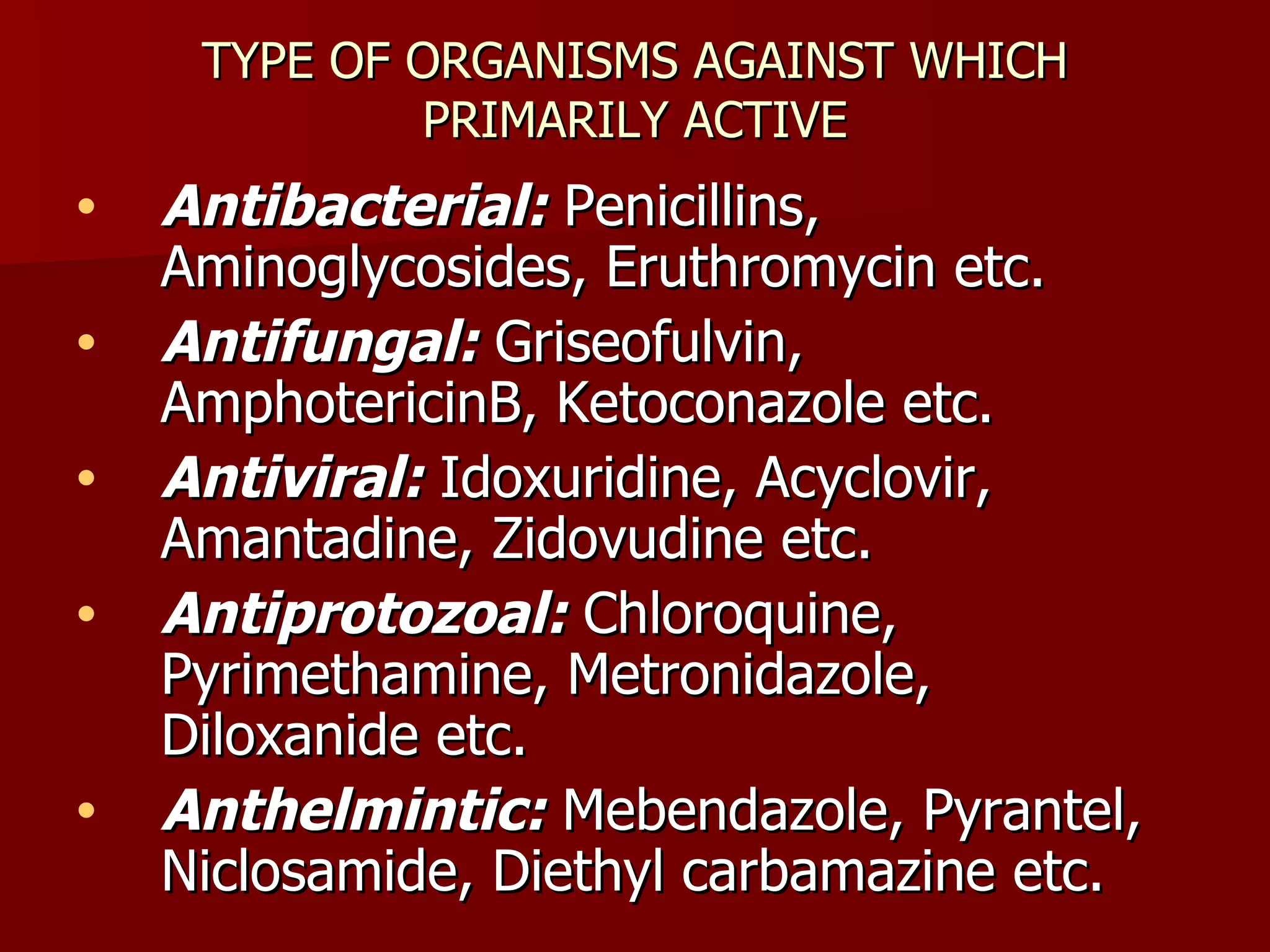 Antimicrobials | PPT