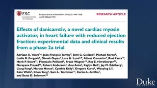 Myosin Modulators: Omecamtiv and Mavacamten | PPTX