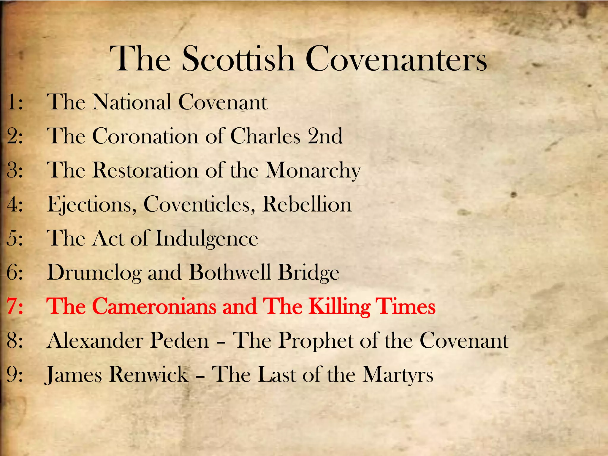 Christ's Crown and Covenant; The Heroism of the Scottish Covenanters | PDF