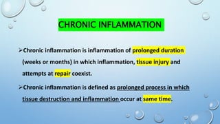 CHRONIC INFLAMMATION | PPTX